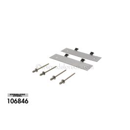 FUSE BOX CLIP (STAINLESS - PAIR, WITH RIVETS) | Official Classic ...